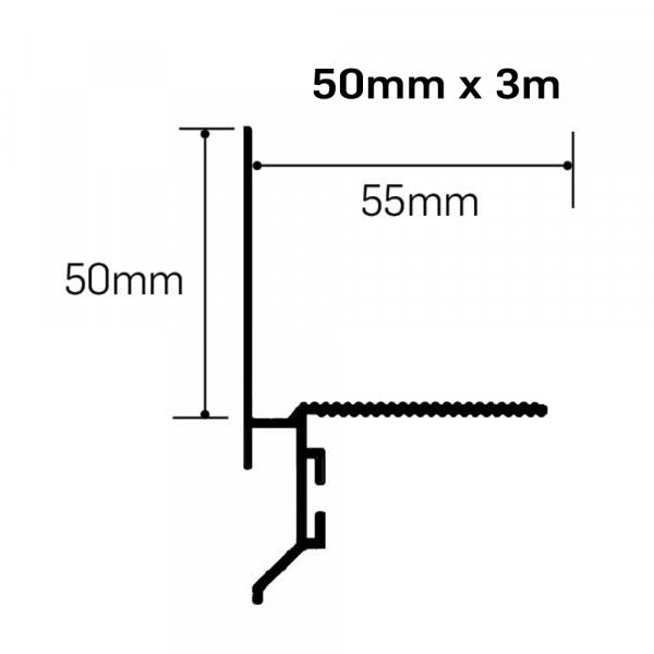 TPA Tile Edge Balcony Trim | Bayset
