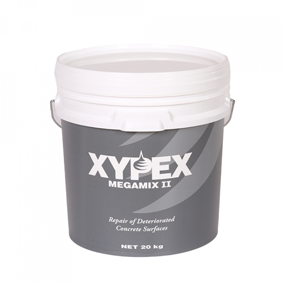 Xypex Megamix II – High-Build Repair Mortar & Waterproofing | Bayset